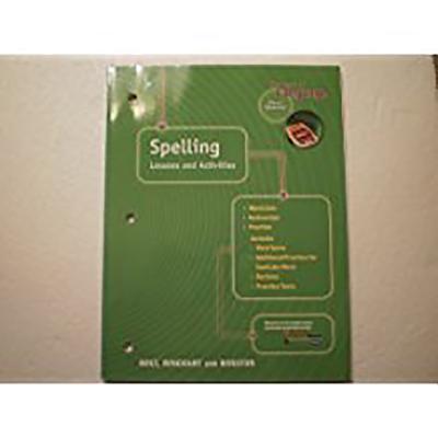 Holt Elements of Language: Spelling Grade 7 by Holt Rinehart & Winston ...