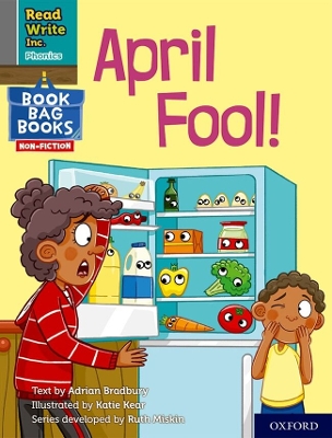 Read Write Inc. Phonics: Grey Set 7 NF Book Bag Book 5 April Fool! by ...